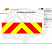 Tailgate Chevrons 1300mm x 350mm - Chevronshop
