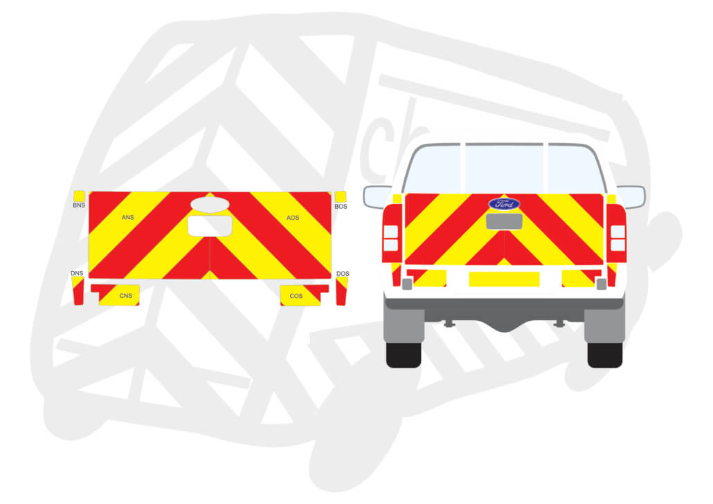 Ford Ranger 06-11 Type A Chevron Kit - Chevronshop