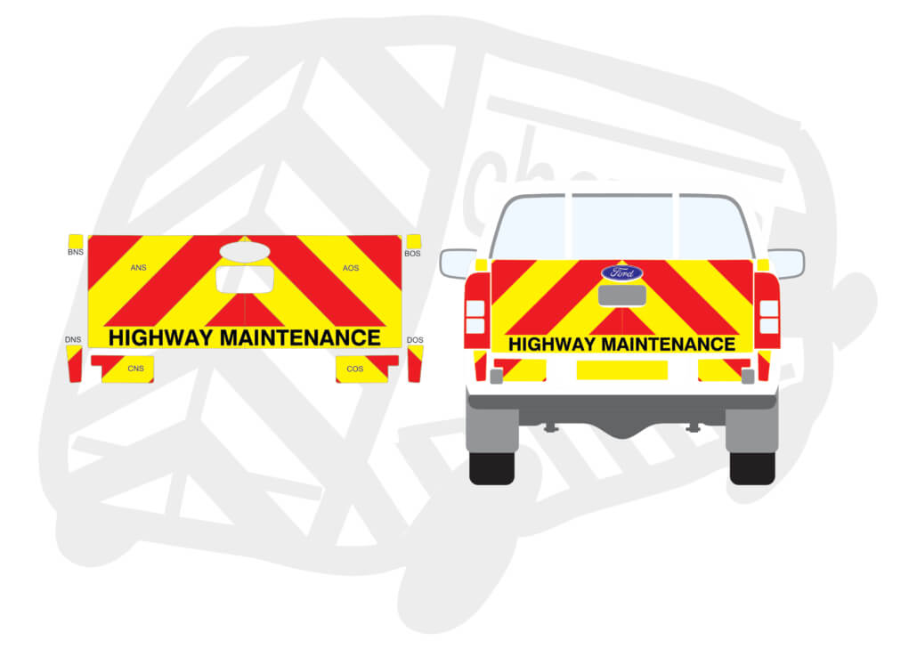 Ford Ranger 06-11 Type A HM Chevron Kit - Chevronshop